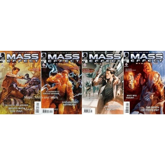Dark Horse | Other | Mass Effect Evolution 4 Issue Comic Set 2 3 4 Dark ...